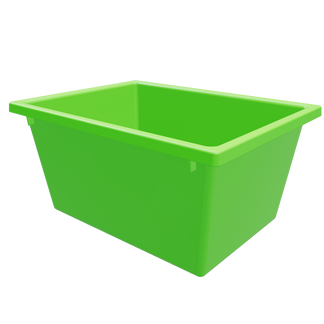 Deep Nesting Crate – A Plus Plastics